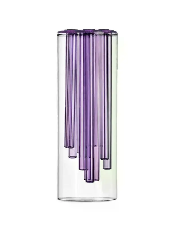ICHENDORF MILANO Jelly Cylindrical-tubes Vase - White