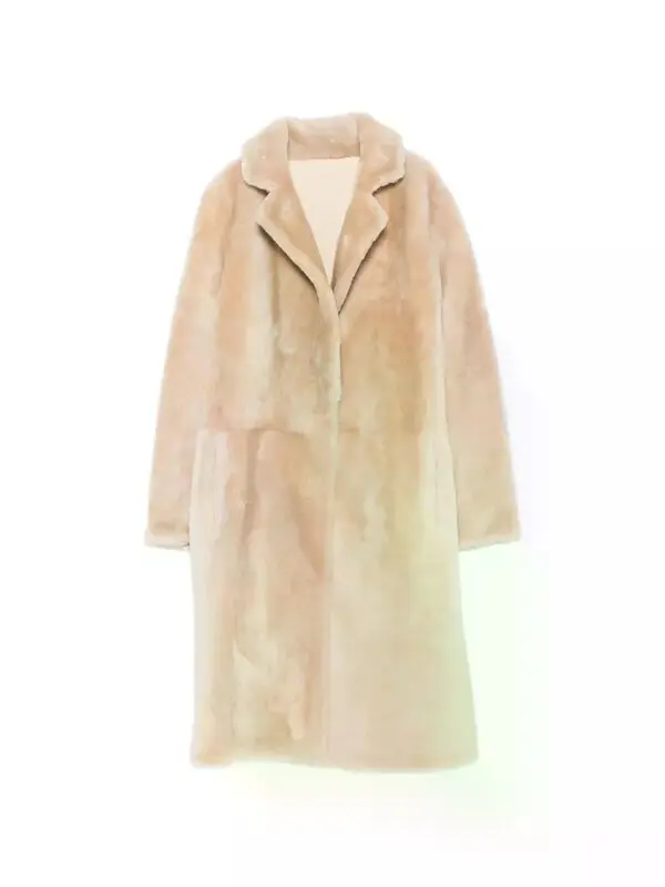 YVES SALOMON Shearling Coat - Neutrals