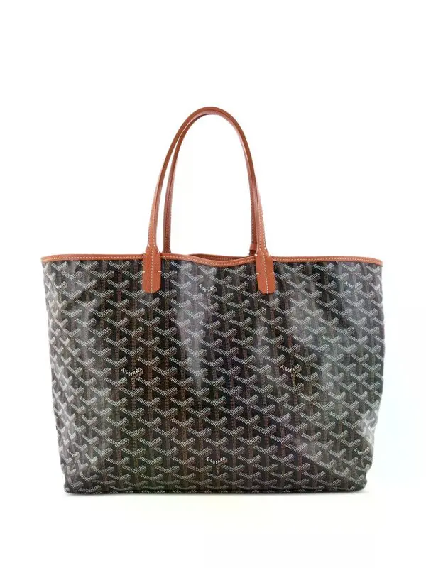 Goyard Saint Louis Printed Coated Canvas Tote Bag - Black