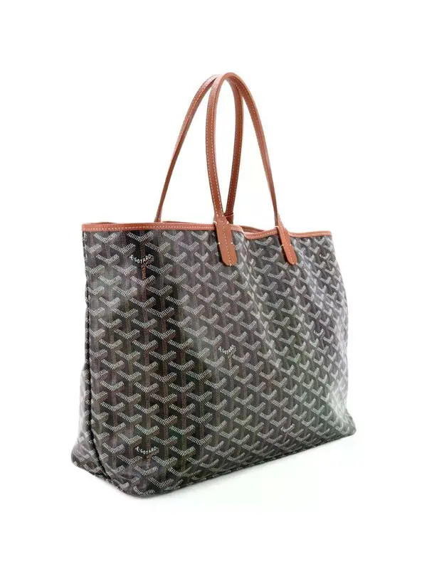 Goyard Saint Louis Printed Coated Canvas Tote Bag - Black