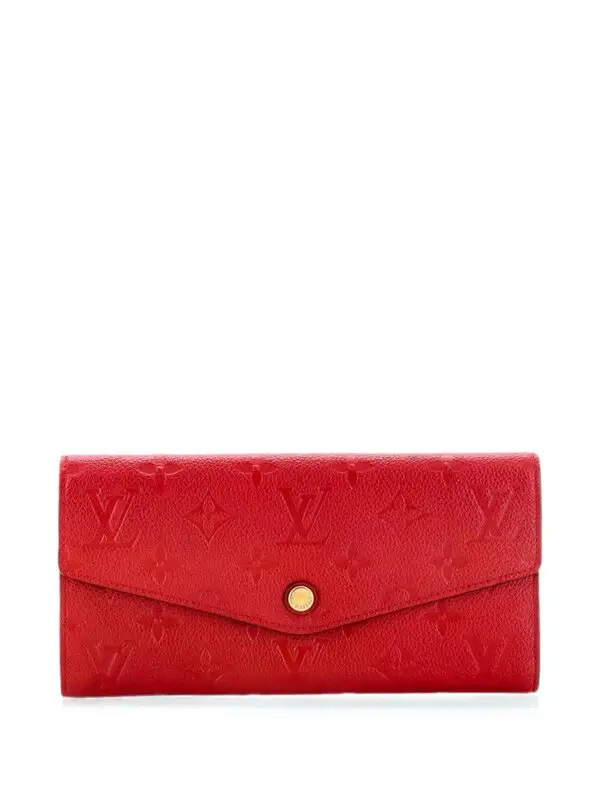 LOUIS VUITTON Curieuse Wallet Monogram Empreinte Leather Small Wallets