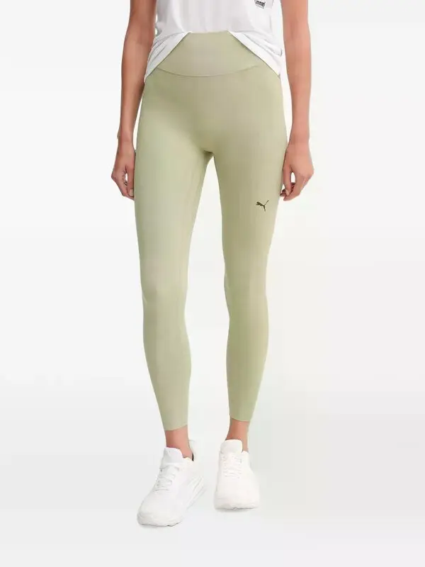 PUMA Shapeluxe Logo-print Leggings - Green