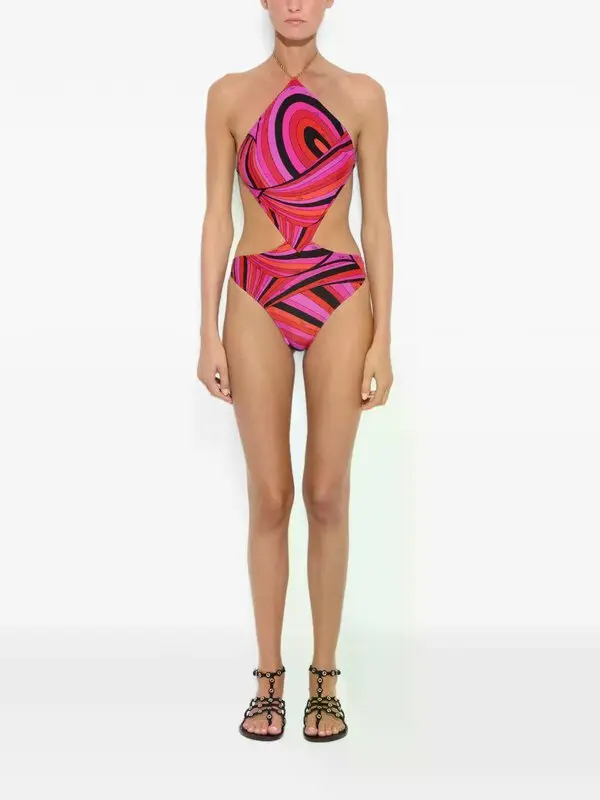 Emilio Pucci Iride-print Trikini