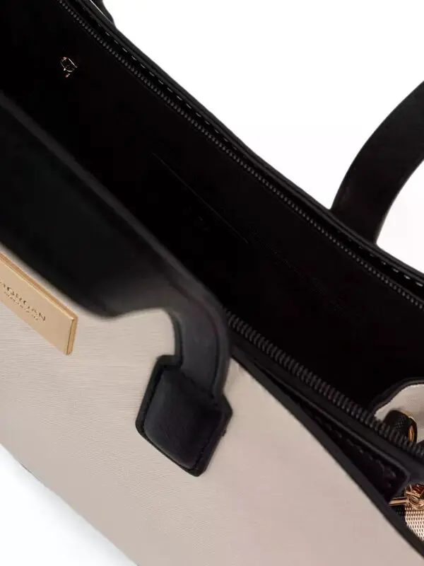 MORGAN Logo-plaque Tote Bag