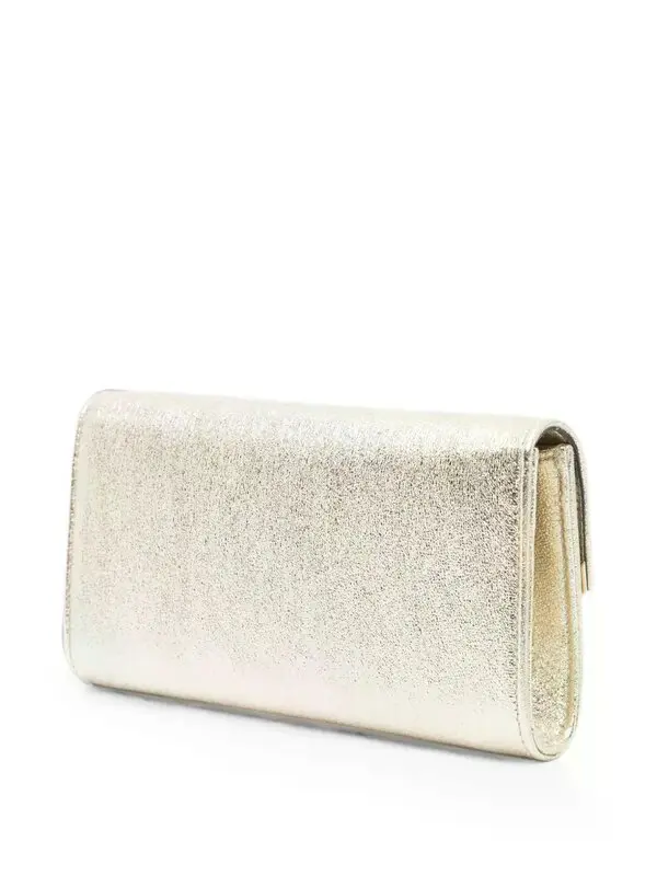 JIMMY CHOO Glitter-effect Envelope Wallet