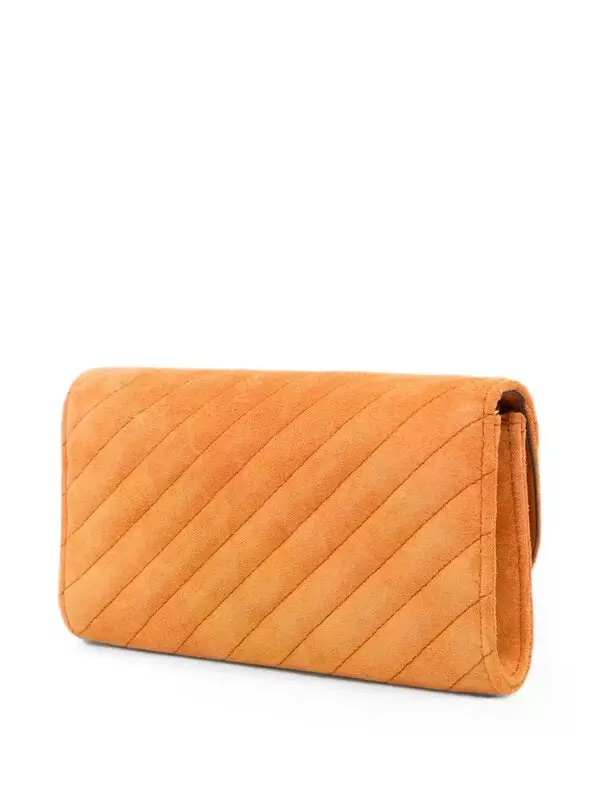 JIMMY CHOO Quilted Leather Chain-strap Wallet