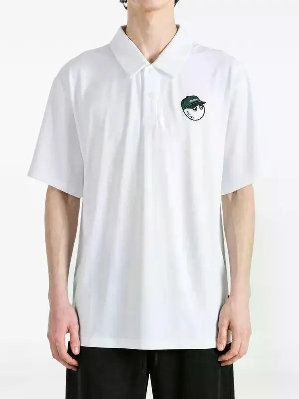 MALBON Logo-embroidered Polo Shirt