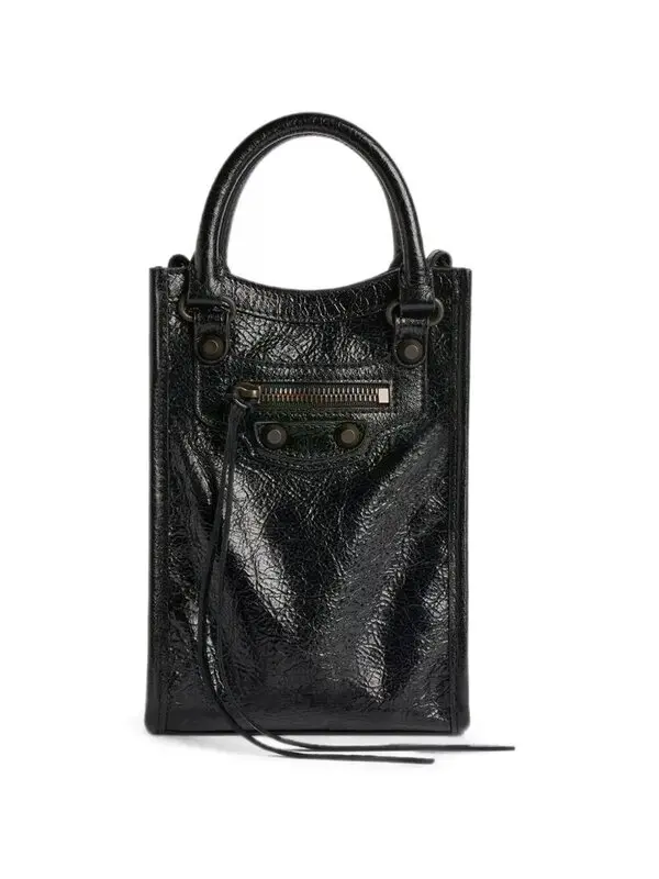 Balenciaga Le City Phone Holder - Black