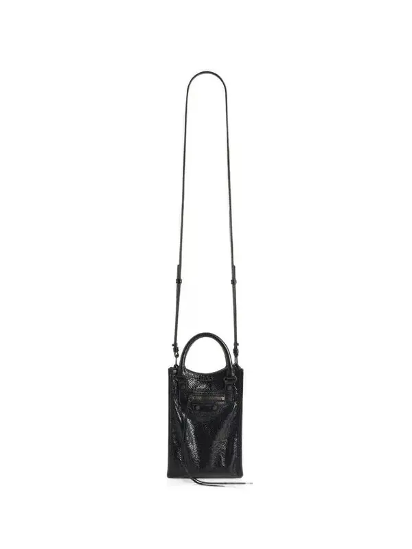 Balenciaga Le City Phone Holder - Black