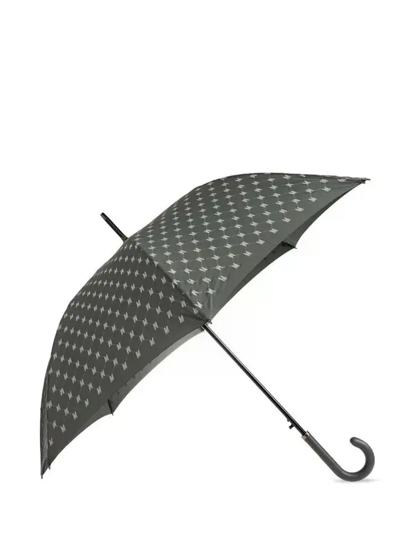 Moschino Monogram-print Umbrella - Grey