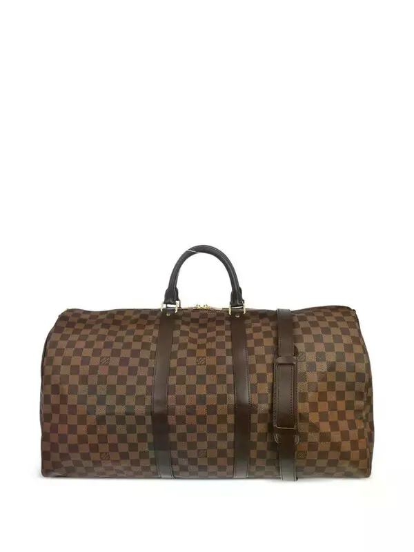 LOUIS VUITTON Keepall Bandouliere Duffle Bag