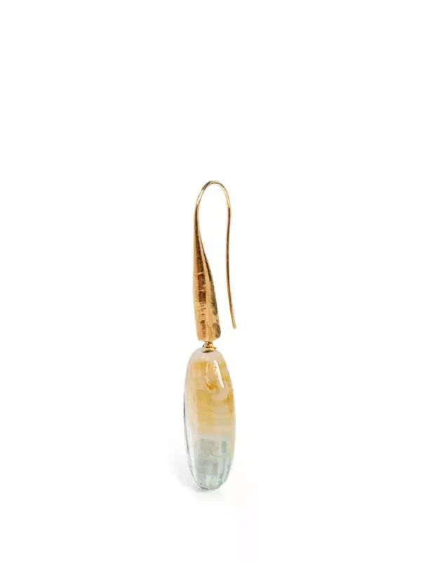 FORTE_FORTE Glass-pendant Drop Earrings