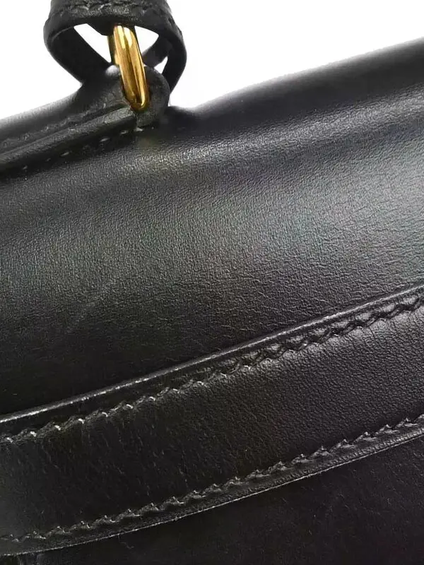 Hermès 1996 Kelly 28 Sellier Tote Bag - Black