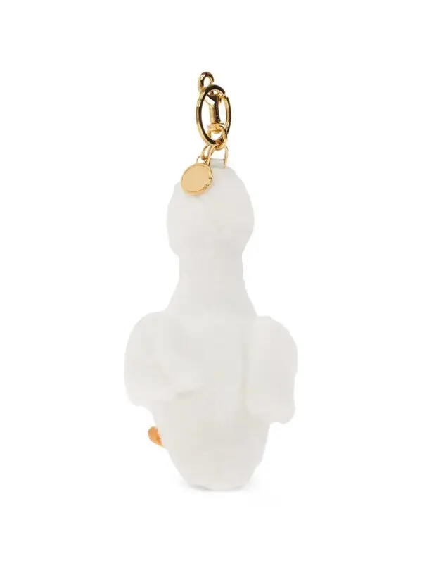 Moschino Goose-pendant Keyring