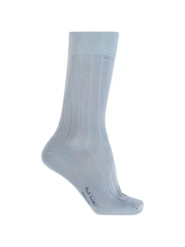 Paul Smith Ribbed Knit Crew Socks Pack Of Six