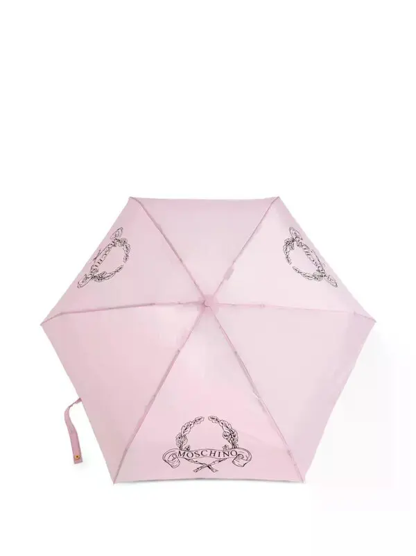Moschino Logo-print Folding Umbrella