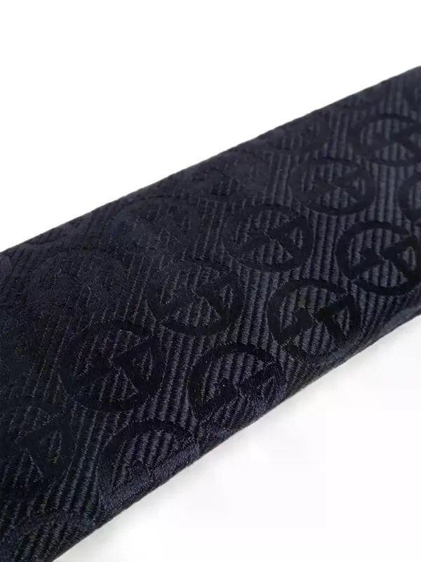 Giorgio Armani Logo-jacquard Silk Tie
