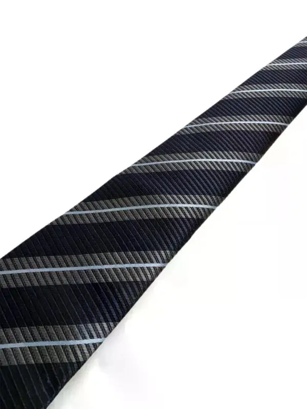 Giorgio Armani Diagonal-stripe Silk Tie - Blue