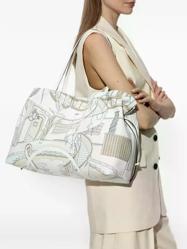 Tory Burch Large Ella Drawstring Tote Bag