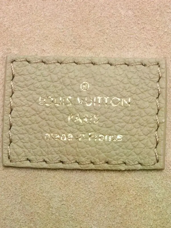LOUIS VUITTON Grained Calfskin Cabas Tote Bag - Neutrals