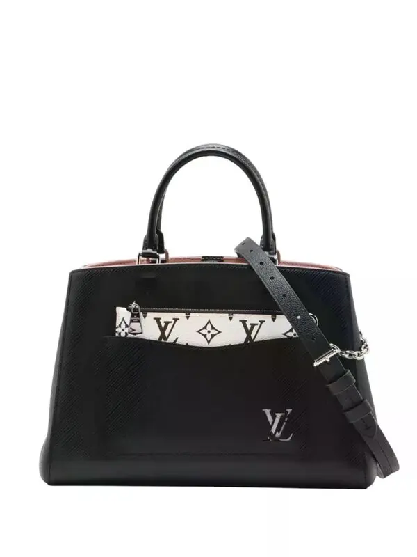 LOUIS VUITTON Epi Marelle Tote Mm Satchel - Black