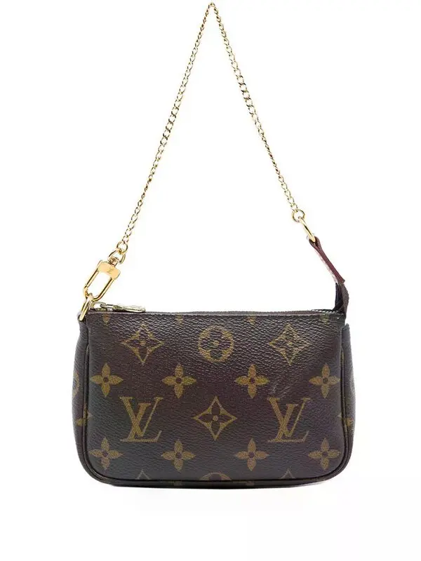 LOUIS VUITTON 2021 Monogram Mini Pochette Accessoires Handbag