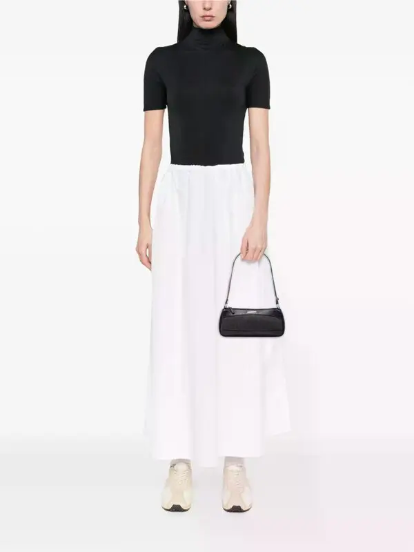 Gucci 2000-2015 Denim Web Shoulder Bag - Black