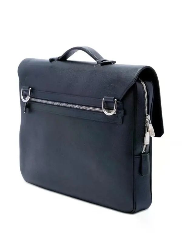 LOUIS VUITTON Taiga Vassili Pm Business Bag