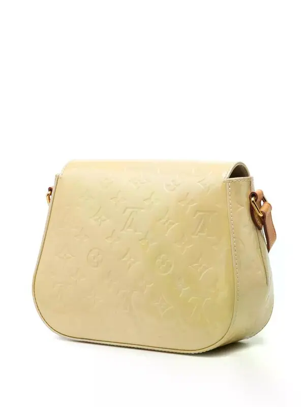 LOUIS VUITTON Monogram Vernis Bellflower Gm Crossbody Bag - Brown