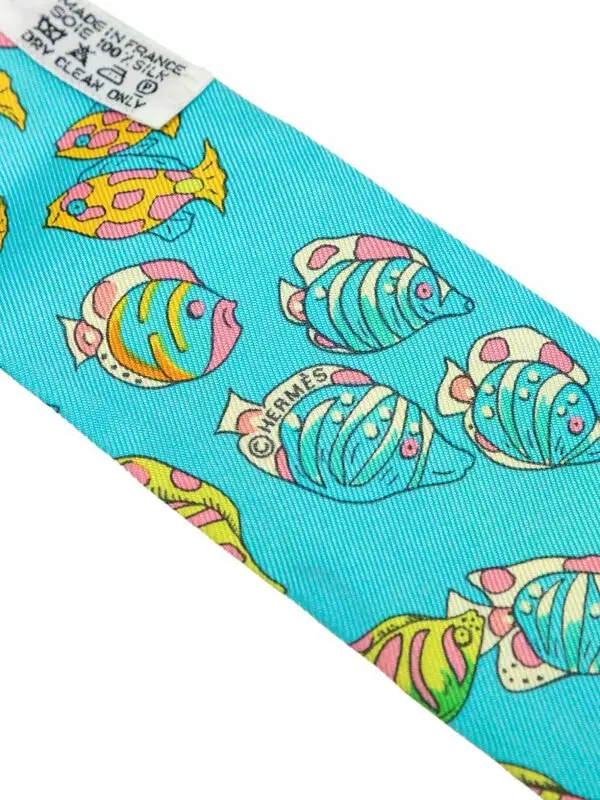 Hermès 2010-2018 Rencontre Oceane Twilly Silk Scarf Scarves