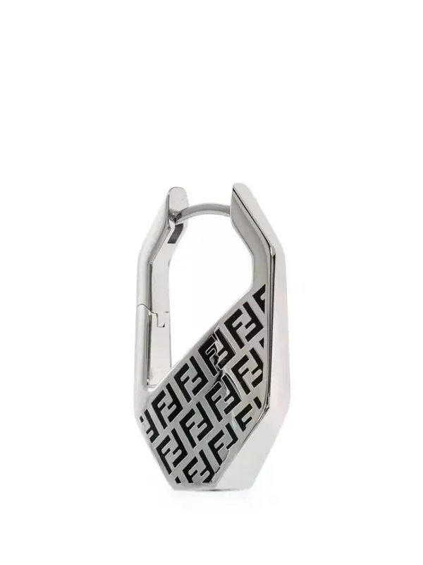 Fendi Ff Motif Geometric Earring