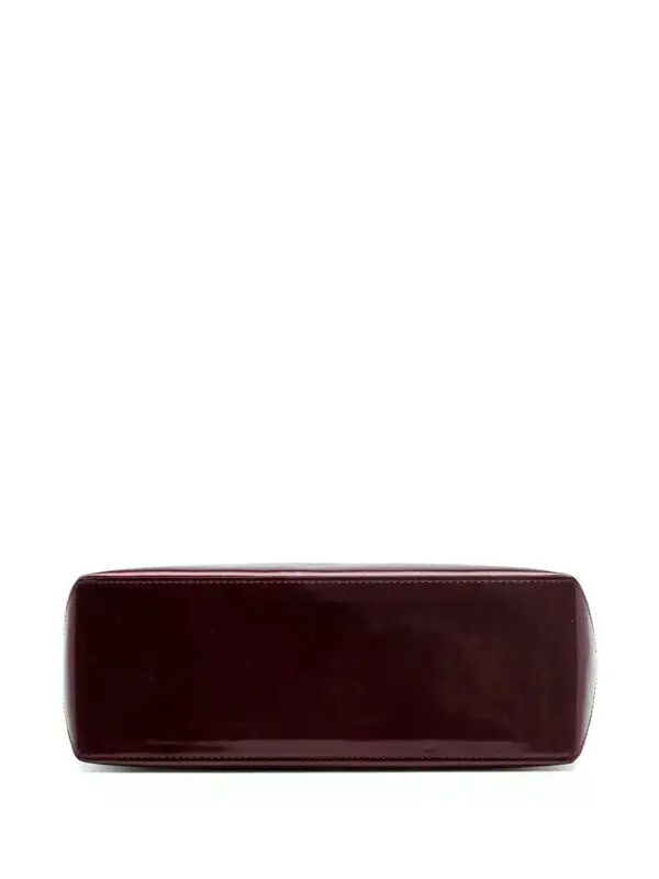 LOUIS VUITTON Monogram Vernis Wilshire Pm Handbag - Red