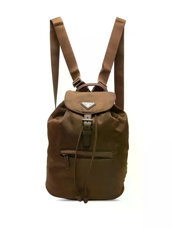 Prada 2013-2026 Tessuto Drawstring Backpack
