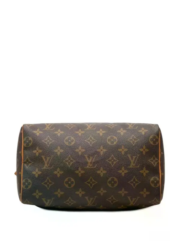 LOUIS VUITTON Monogram Speedy 25 Boston Bag - Brown