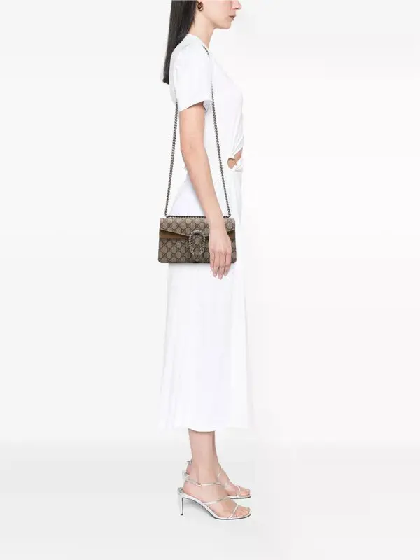Gucci Gg Supreme Dionysus Crossbody Bag