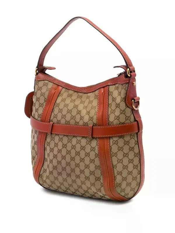 Gucci 2016-2026 Medium Gg Canvas Running Satchel