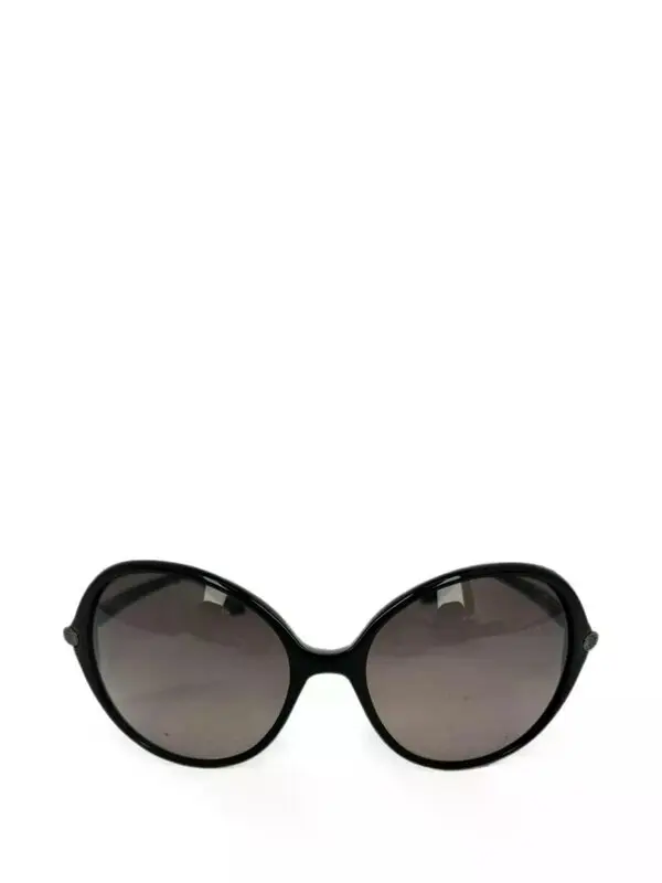 Celine 2010s Round-frame Sunglasses - Black