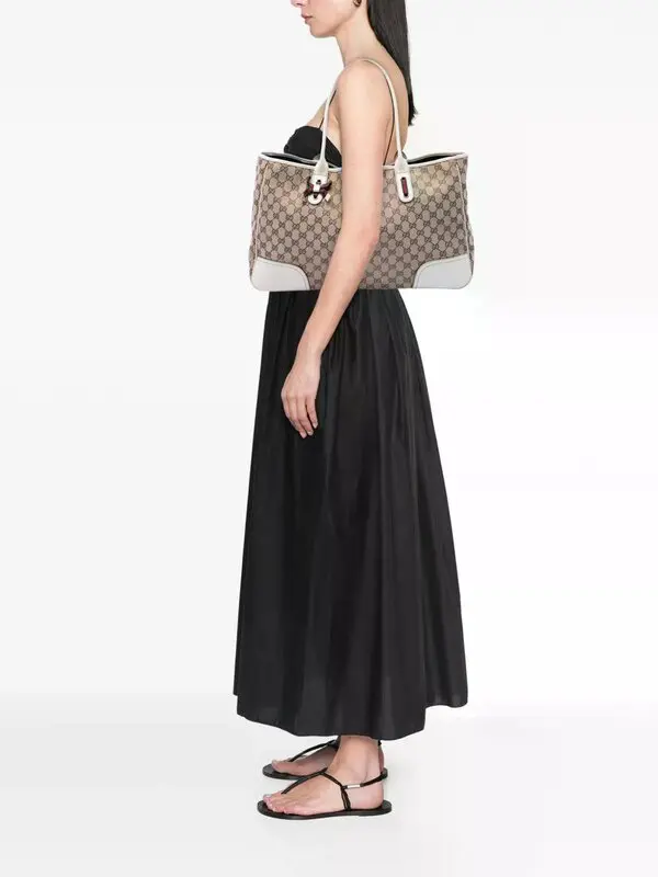 Gucci Gg Canvas Web Princy Tote Bag