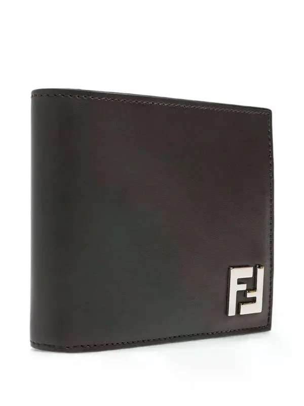 Fendi Logo-appliqué Ff-motif Wallet