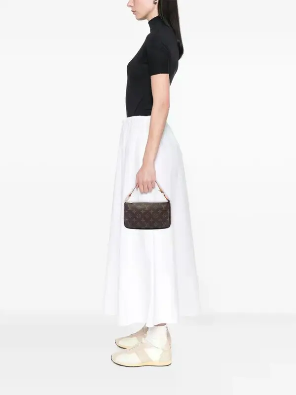 LOUIS VUITTON 2001 Monogram Pochette Accessoires Shoulder Bag