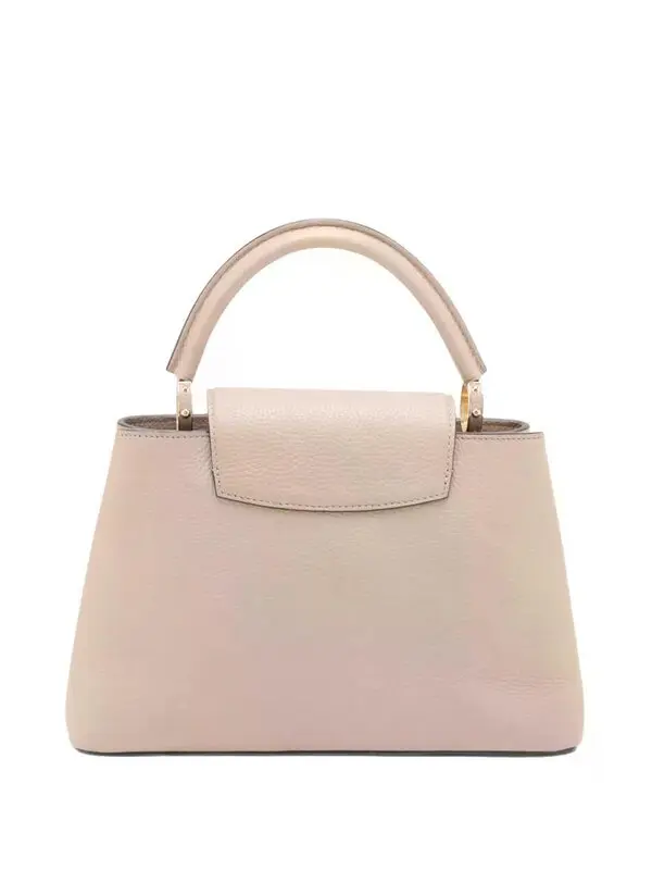 LOUIS VUITTON Taurillon Capucines Mm Satchel