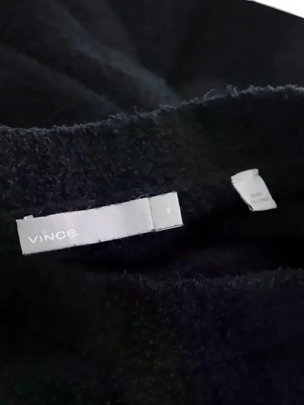 Vince Boucle Navy Cotton Sweater