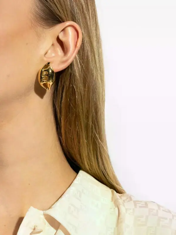 Fendi Shell-shaped Earrings