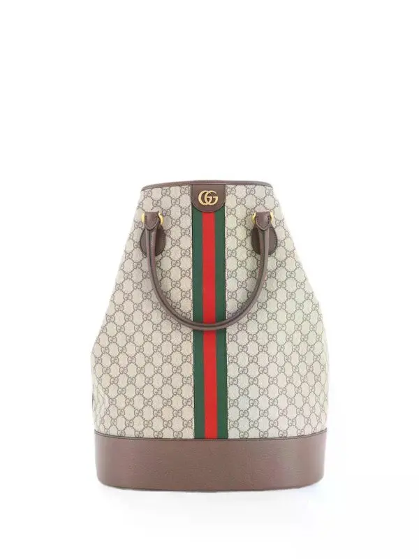 Gucci Ophidia Duffle Gg Coated Canvas Tote Bag