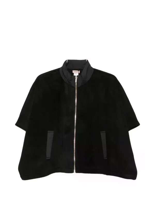 TWINSET Zip-up Cape - Black