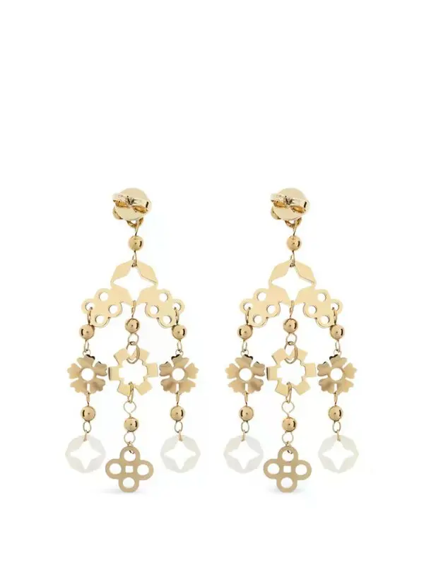 Tory Burch Forget Me Not Pearl-embellished Drop Earrings