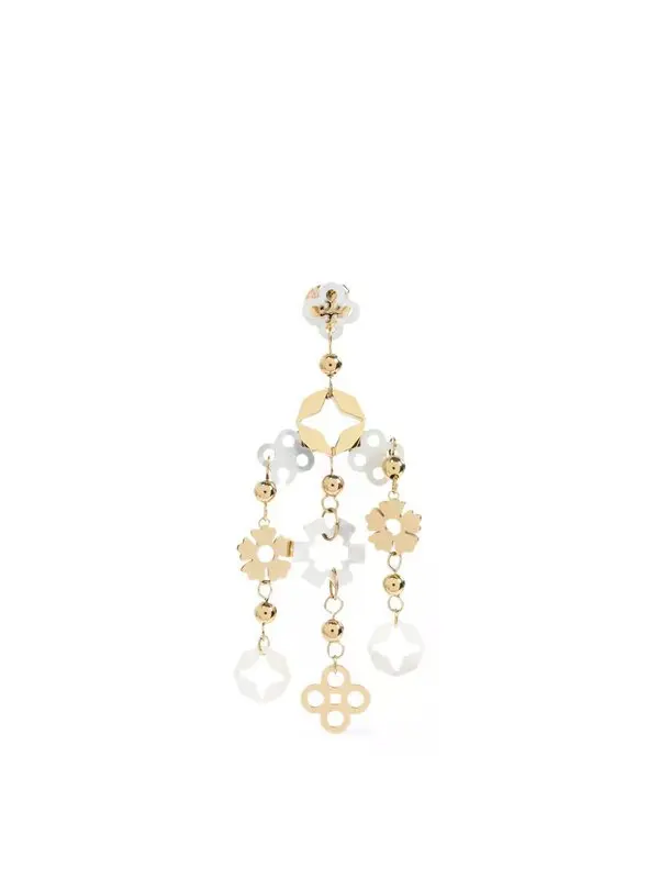 Tory Burch Forget Me Not Pearl-embellished Drop Earrings