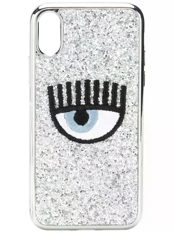 CHIARA FERRAGNI Flirting Iphone X Case - Silver