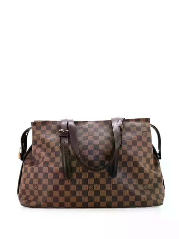 LOUIS VUITTON Chelsea Handbag Damier Tote Bag - Brown