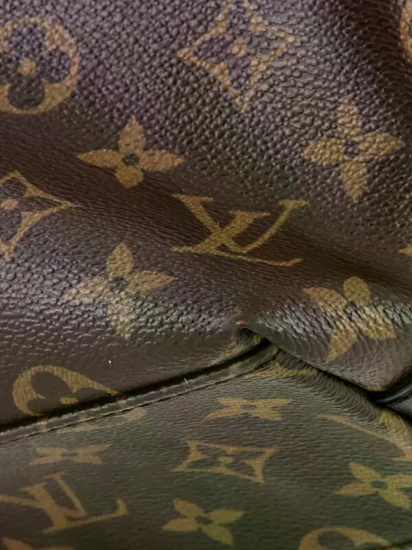 LOUIS VUITTON Monogram Canvas Macassar Kitan Tote Bag - Brown